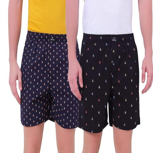 Buy String Men Boxer Shorts Back Pocket Printed (Pack of 2) Online at ...