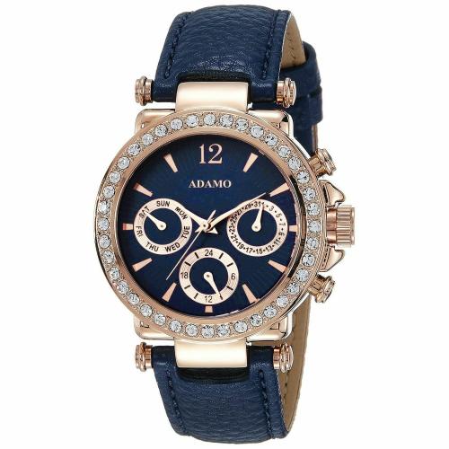 Buy ADAMO Multifunction Blue Dial Working Inner Hands Women's & Girl's ...