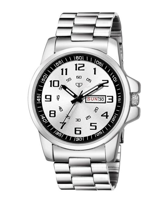 Buy Walrus Men Silver-Toned Analogue Watch WWTM-INVC-XVIII-070707 ...