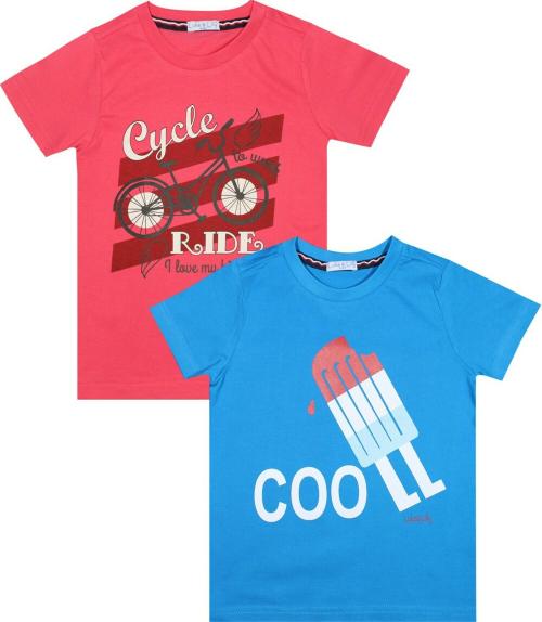 Buy Luke&lilly Round Neck Boys pack of 2 tshirt Online at Best Prices ...