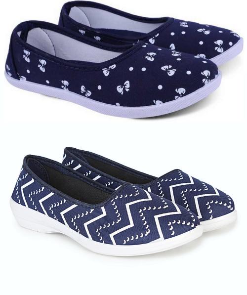 LASKARA Women and Girls Bellies (Multicolor) - UK 5 (pack of 2) (SPY ...