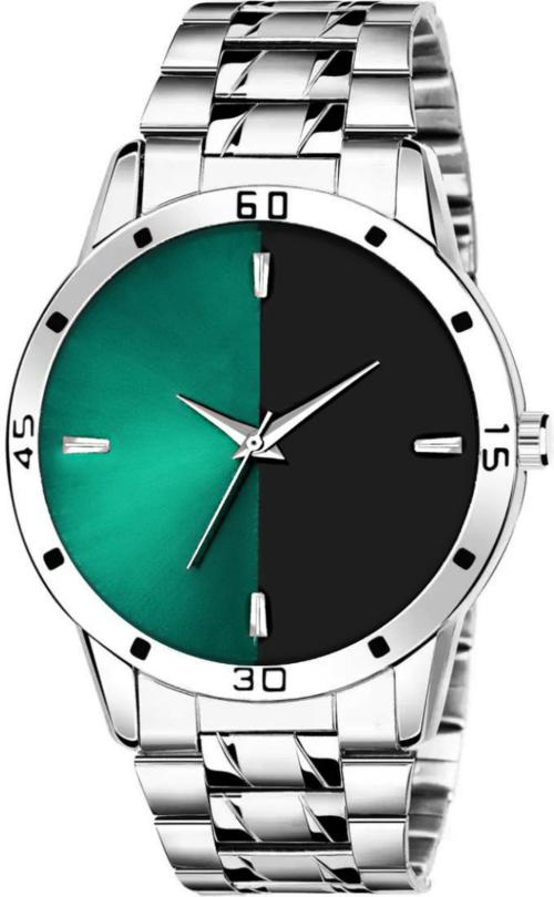 Buy Bolun Analog Black Dial Silver Strap Watch For Men Online at Best ...