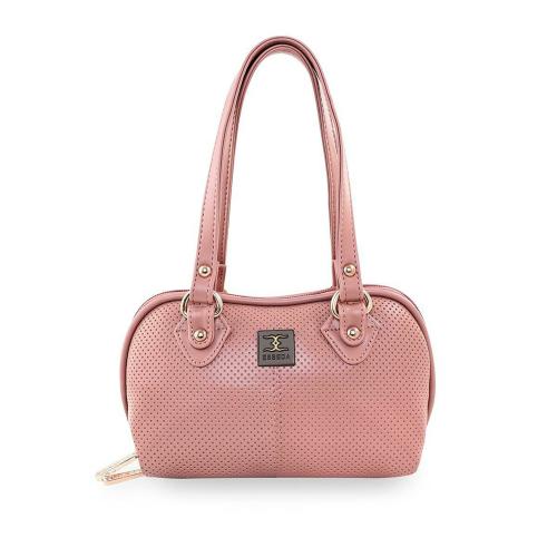 Buy ESBEDA Peach Color Solid Zip Over Tiny Handbag For Women (A00100049 ...