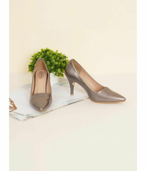Buy Shuz Touch Grey Pumps for Women Online at Best Prices in India ...