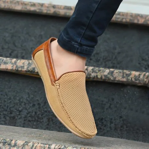 Buy Men's Casual Light Weight Men's Mesh Loafers (TEAK) Online at Best ...