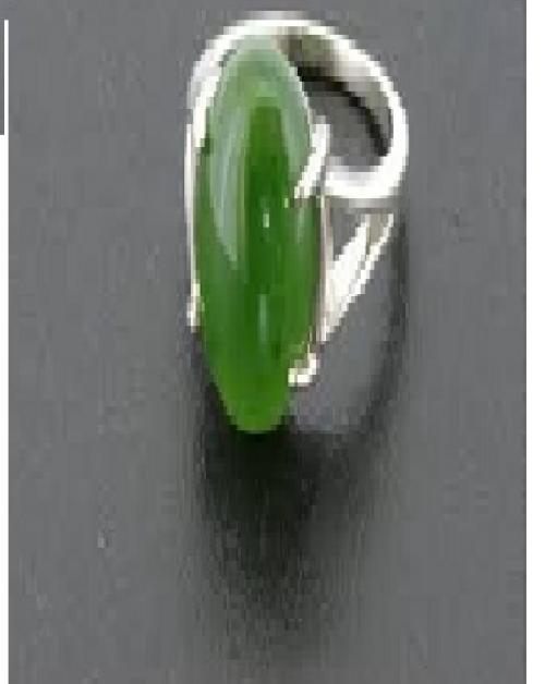 Buy CEYLONMINE JADE SILVER RING PLATED Online at Best Prices in India ...