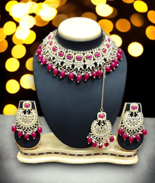 Buy Yuzi Jewells Alloy Gold-plated Jewel Set Online at Best Prices in ...