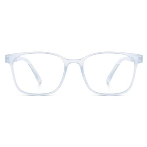Buy SunglassesMart Emiltus Square Light Blue Spectacle Frame For Men ...