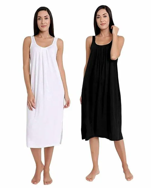 Buy TWGE Cotton Full Length Camisole for Women - Long Inner wear ...