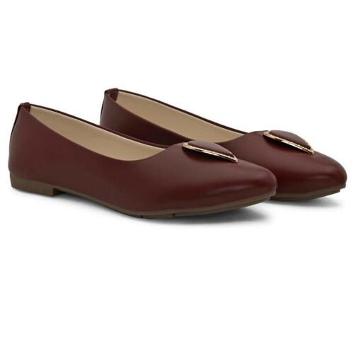 Buy Further Women daily wear Casual Shoes 4 UK (maroon) Online at Best ...