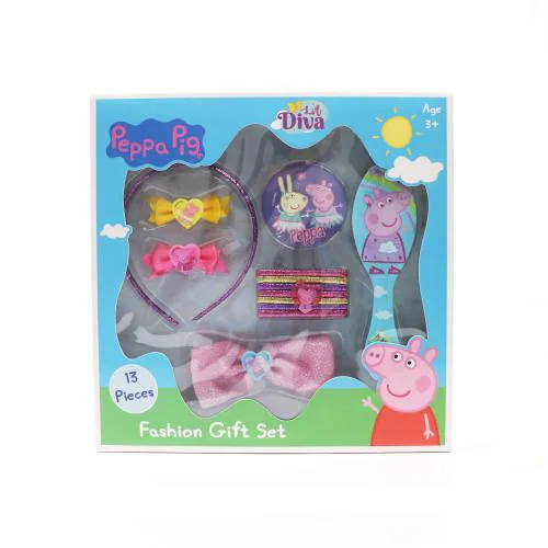 Buy Li'l Diva Peppa Pig Fashion Gift Set -13 Pcs Online at Best Prices ...