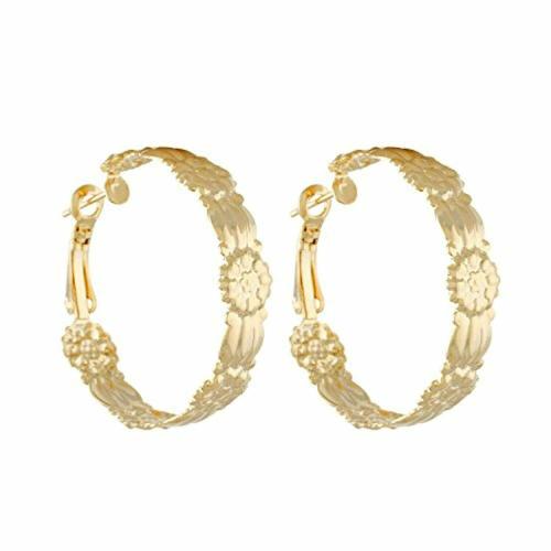 Buy One Stop Fashion Round Bali Earrings Gold for Girls and Women ...