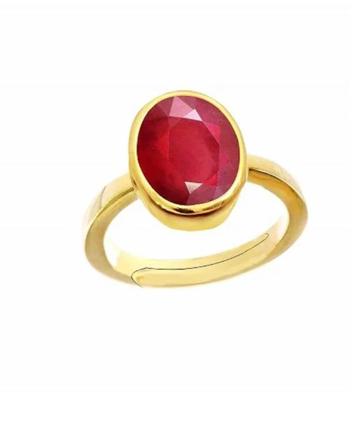 Buy Finger Ring With Ruby Manik Stone Online at Best Prices in India ...