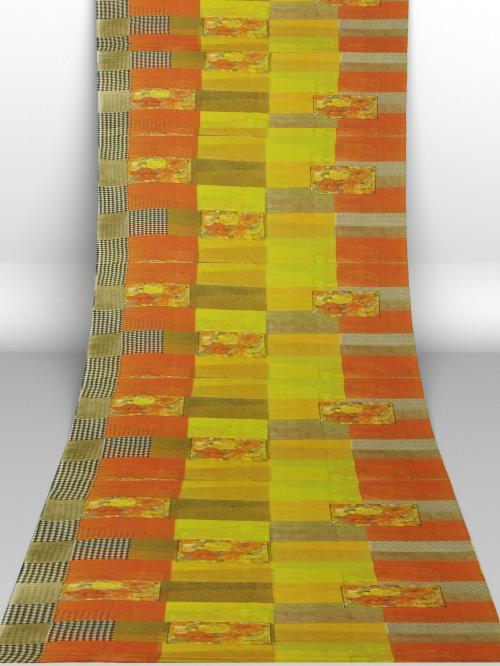 Buy SUALI Women Yellow Printed Single Saree Online at Best Prices in ...