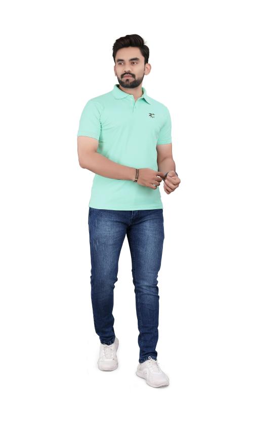 Buy NOPSE Men's Poly Cotton T-shirt Online at Best Prices in India ...