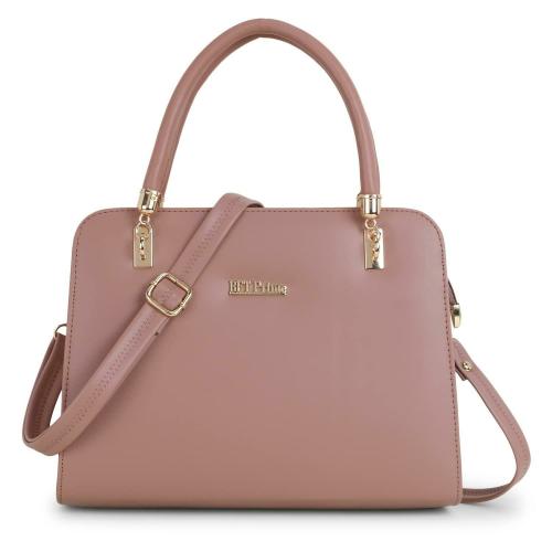 Buy WOMEN MARKS Store Women Polyurethane (PU) Pink HandBag Online at ...