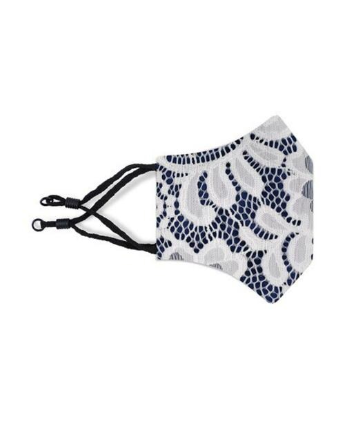 Buy Bokoka Men Blue Floral Net Masks (One Size) Online at Best Prices ...
