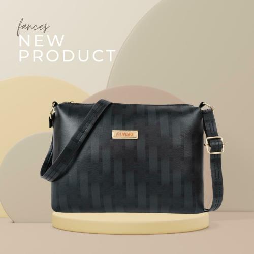 Buy Fances Black Sling Bag Women Stylish Sling bag Online at Best ...