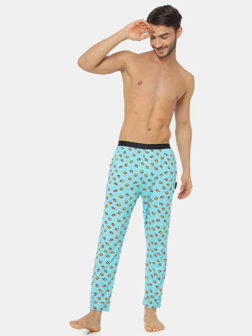 Buy Bummer McBum Red Printed Modal 24/7 Pyjama for Men Online at Best ...