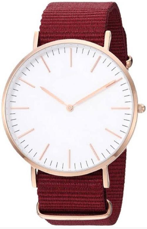 Buy FARP Analog maroon colour white dial womens watch Online at Best ...