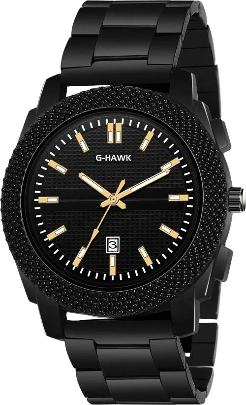 Buy G-HAWK Analog Black Dial Black Strap Watch for Men Online at Best ...