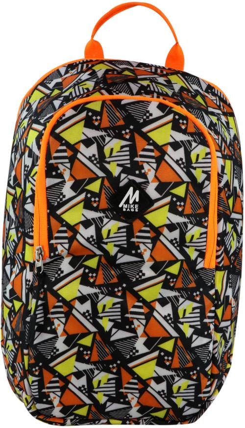 Buy Mike Bags Orange And Yellow Polyester Eco Pro Day Backpack - 15 L ...