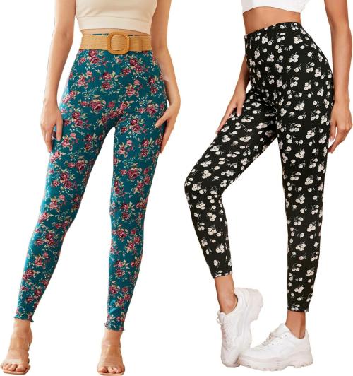 Buy ALISBA Women Multicolor Solid Lycra Blend High Rise Jeggings (XS ...