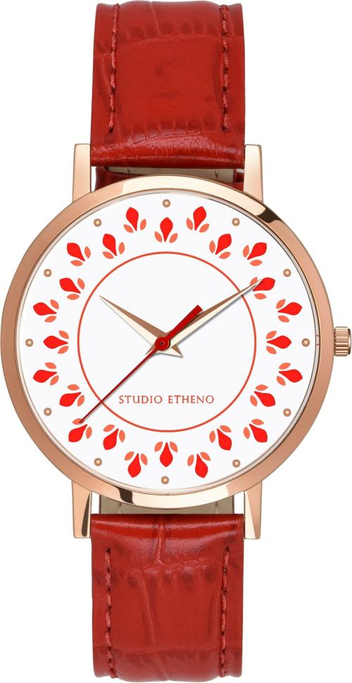 Buy Studio Etheno Analog Red Dial Red Strap Watch for Women - (SD3 ...