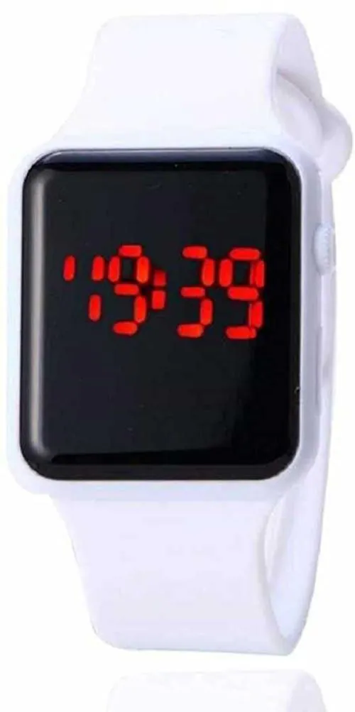 Buy CSAMON Digital LED Watch White Dial and Strap for Boys Online at ...