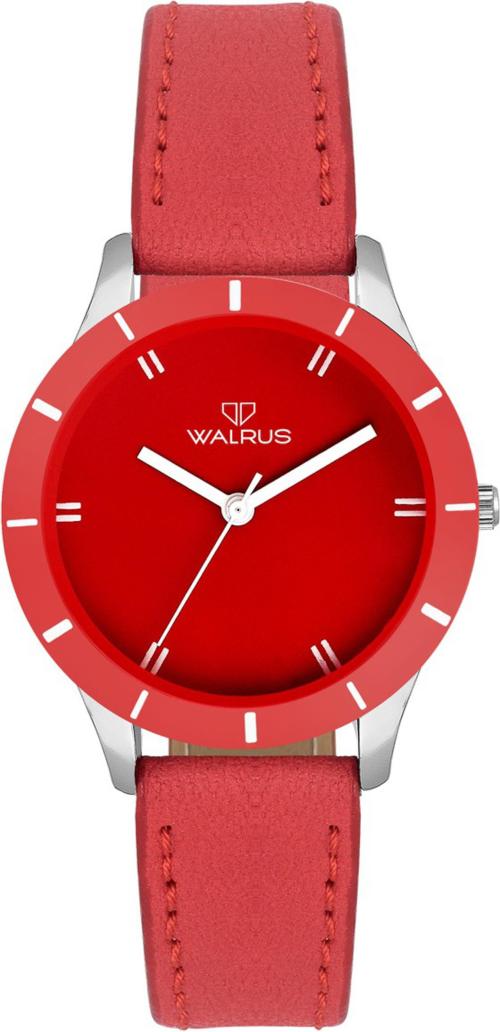 Buy Walrus Analog Red Dial Red Strap Watch For Women Online at Best ...
