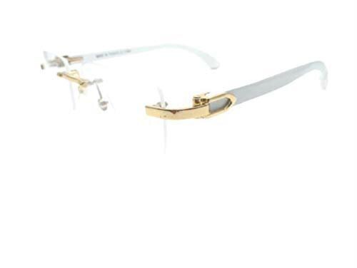Buy Rsinc White Metal Rimless Spectacle Frame Online at Best Prices in ...