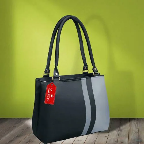 Buy Zaxcer women Black Hand-held Bag Online at Best Prices in India ...