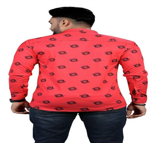 Buy clinch fashion Men Regular Fit Printed Spread Collar Casual Shirt ...