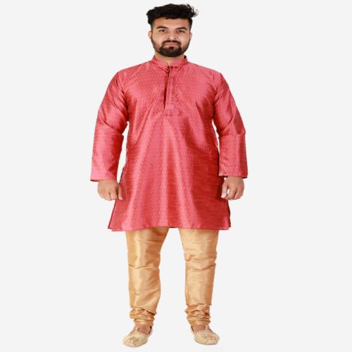 Buy Pro Ethic Style Developer Men's Kurta Pajama Silk Online at Best ...