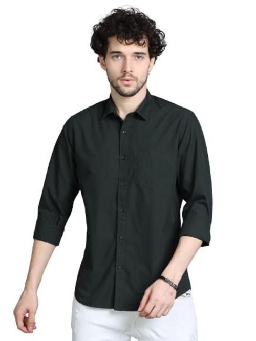 Buy Dogi Verg Men's Cotton Solid Full Sleeve Casual Shirt Slim Fit ...