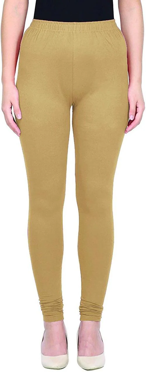 Buy ZORKH - Fashion on you Churidar Ethnic Wear Legging (Beige, Solid) Online at Best Prices in ...