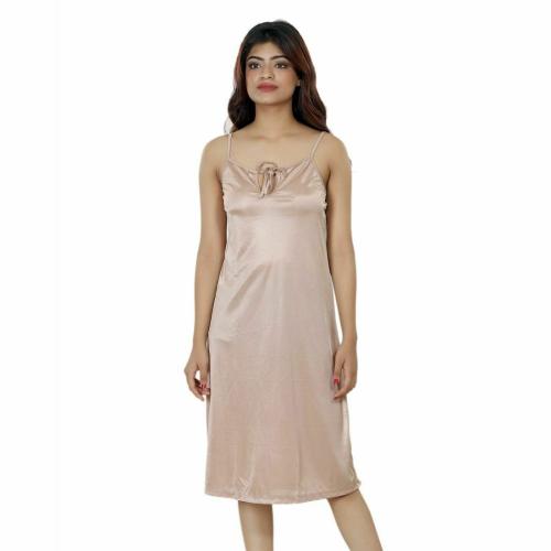Buy Nivcy Solid Satin Women Beige Nightwear Online at Best Prices in India - JioMart.