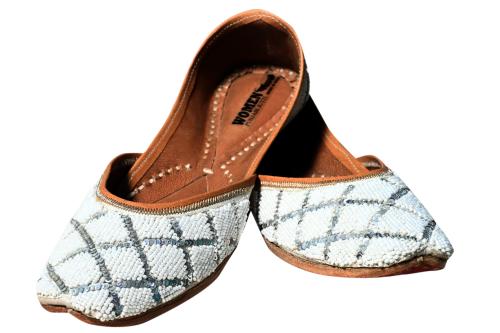 Buy Party's wear and new design fancy dapka juttis and mojris fully ...