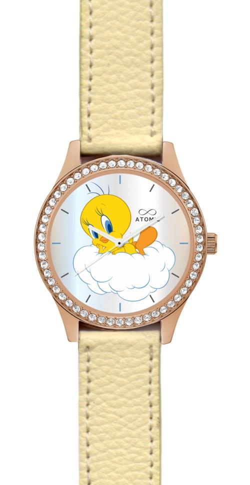 Buy Atomic Premium Quality Rosegold Yellow Strap Tweety watch for Girls ...
