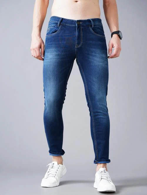 Buy Jean Cafe Super Slim Fit Rare Vintage Collections DENIM JEANS Dark ...