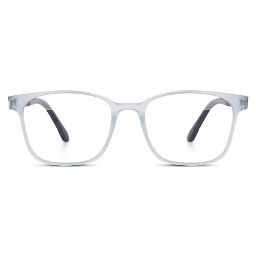 Buy SunglassesMart Emiltus Square Light Blue, Dark Blue Spectacle Frame ...