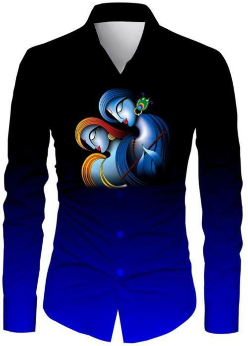 Buy Niroxy business Unstitched Polycotton Shirt Fabric Graphic Print ...