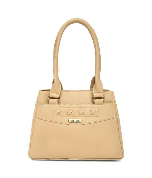 Buy Fostelo Women's Alano Handbag (Cream) Online at Best Prices in ...