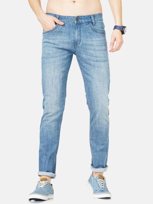 Buy Jean Cafe Slim Fit Men's Premium Collections Blue Colour 32 Size ...