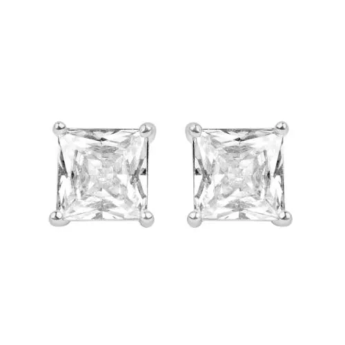 Buy 925siller Sterling Silver Square Shape Elegant Tops Online at Best ...