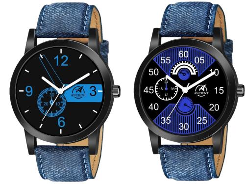 Buy ANCIENT Watch for Men and Boys Quartz Movement Dial Watch Formal ...