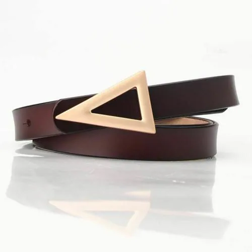 Buy SATYAM KRAFT 1 Pcs Women's Plain Triangle Metal Adjustable Stylish ...