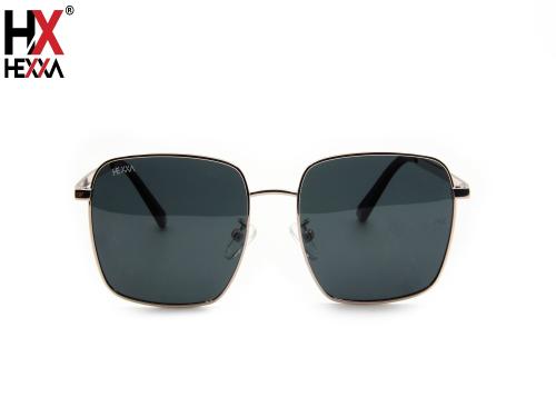 Buy HEXXA Fancy Polycarbonate Lens Metal Frame Wayferer Sunglasses for ...