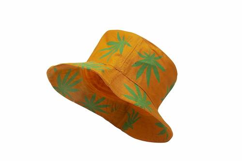 Buy Aavjo Orange Cotton Bucket Hat Online at Best Prices in India ...