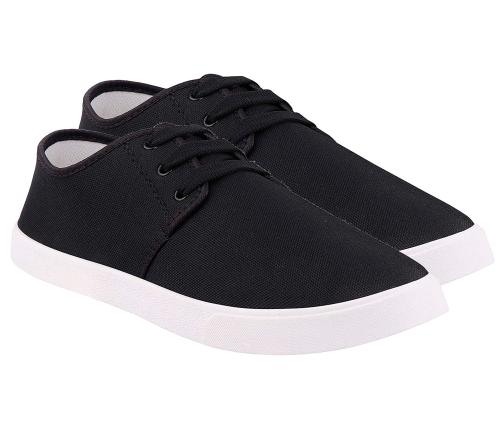 Buy Chevit Mens Black Sneakers Shoes Online at Best Prices in India ...